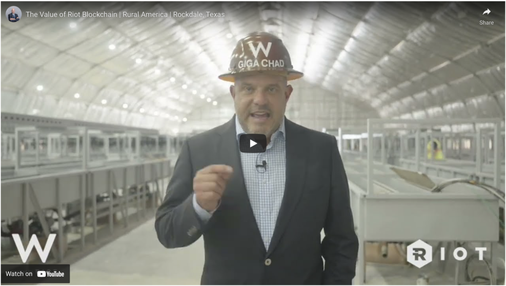 The Value of Riot Blockchain in Rural America - Chad Everett Harris